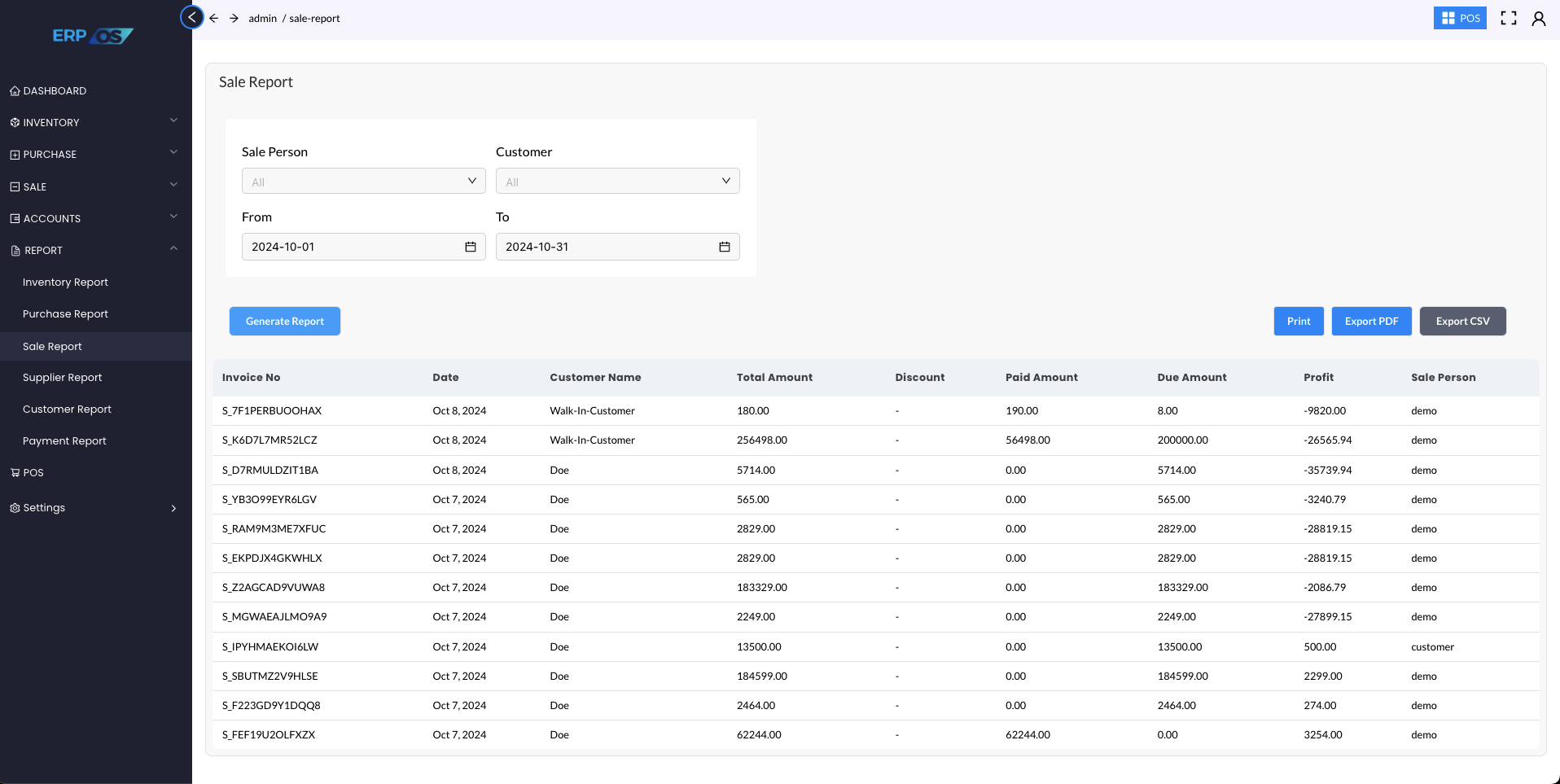ERP - ERP Software for all your needs by OmegaSolutionLLC | CodeCanyon